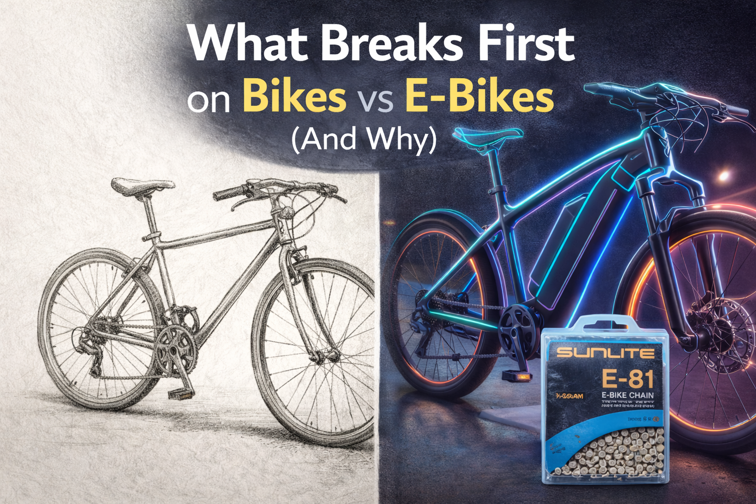 What Breaks First on Bikes vs E-Bikes? Real Wear Explained – Grava ...